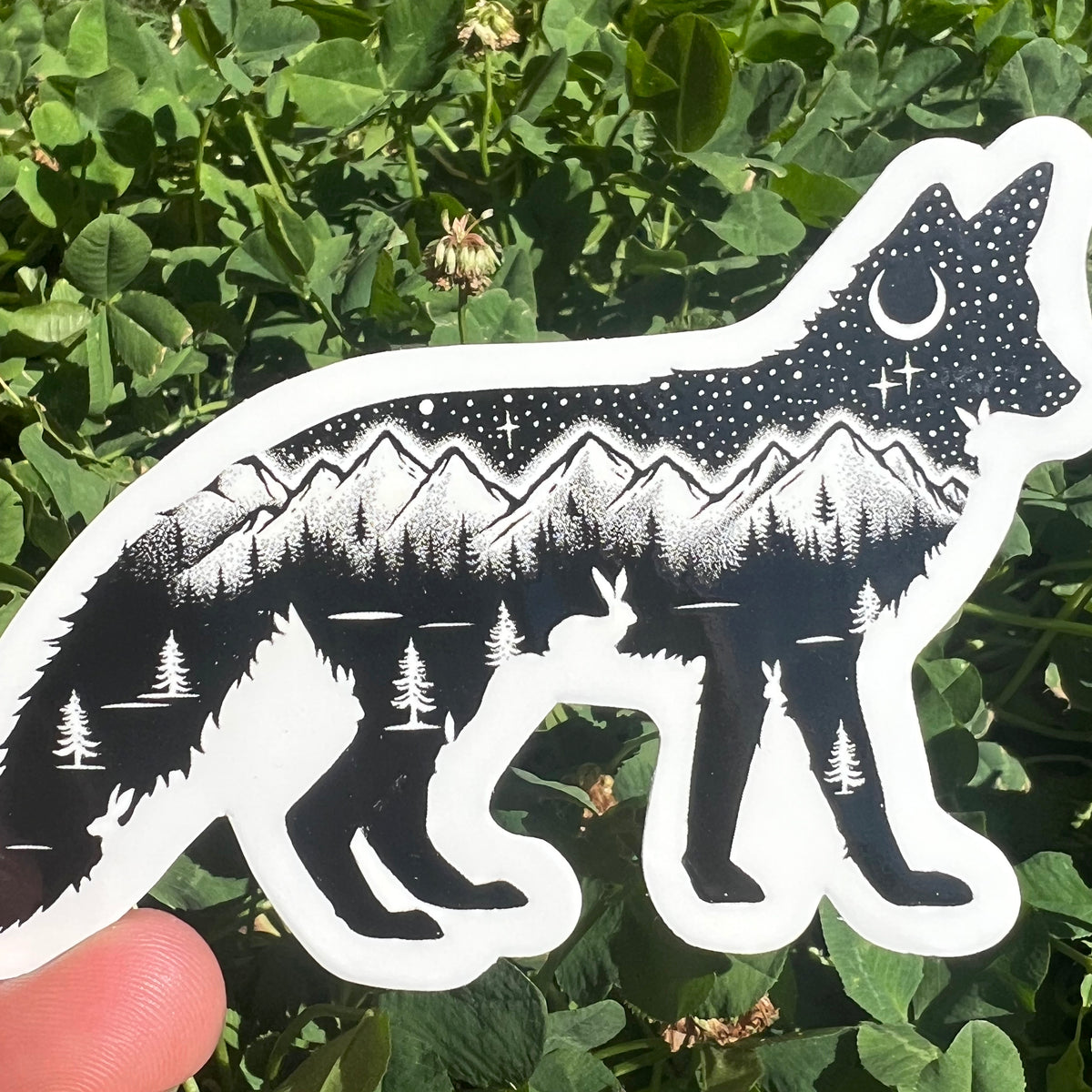 The Fox Sticker – Sticker Art